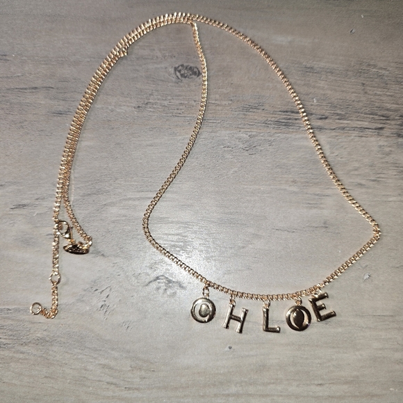 Chloe | Jewelry | Chlo Gold Necklace | Poshmark